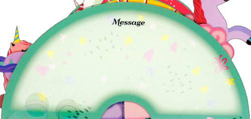 Cute Unicorns, Birthday Rainbow and Clouds Santoro Pirouettes 3D Pop Up ...