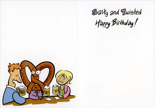 Pretzel Age Humorous / Funny Birthday Card | PaperCards.com