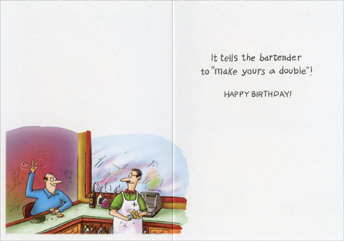 Two Fingers Funny / Humorous Birthday Card | PaperCards.com