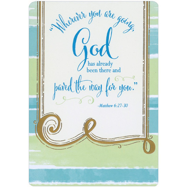God Paved The Way For You Religious Graduation Congratulations Card ...