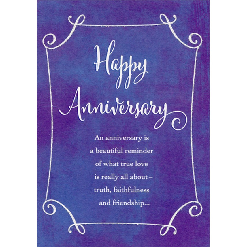 A Beautiful Reminder on Purple Formal Wedding : Marriage Anniversary ...