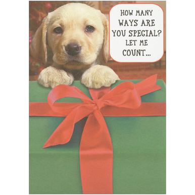 Let Me Count Christmas Card | PaperCards.com