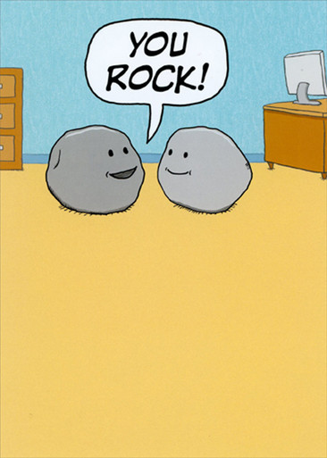 You Rock Humorous : Funny Administrative Professional's Day Card ...