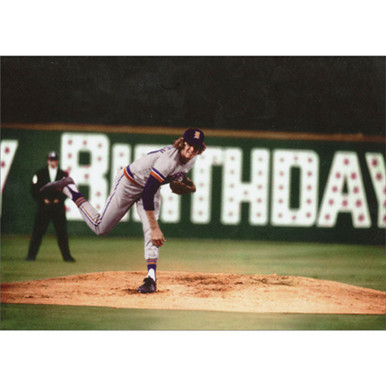 Mark The Bird Fidrych Pitching Baseball Vintage Photo America ...