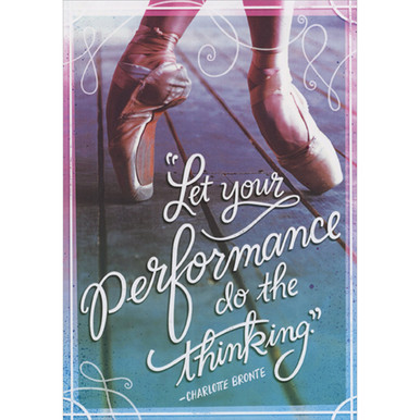 Let Your Performance Do the Thinking: Pointe Ballet Shoes Dance Recital ...