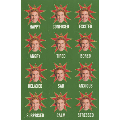 Elf Facial Expressions: Happy, Confused, Excited Humorous / Funny ...