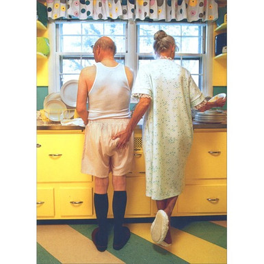 Woman Goosing Husband Valentine's Day Card | PaperCards.com