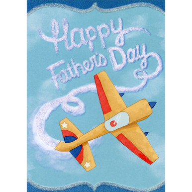 Sky Writing Airplane Father's Day Card | PaperCards.com