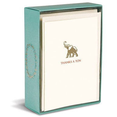 Thanks a Ton Box of 10 Thank You Note Cards | PaperCards.com