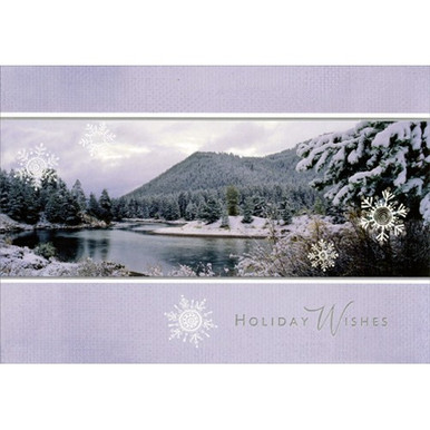 Mountains Christmas Card | PaperCards.com