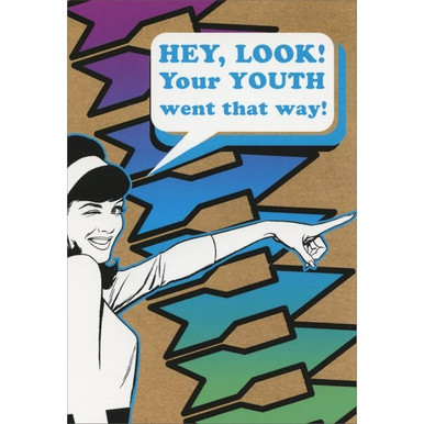 Went That Way Funny / Humorous Birthday Card | PaperCards.com