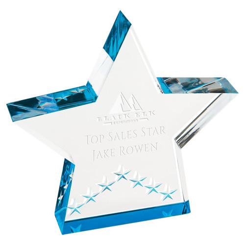 Blue Star Performance Acrylic - classicachievements.com