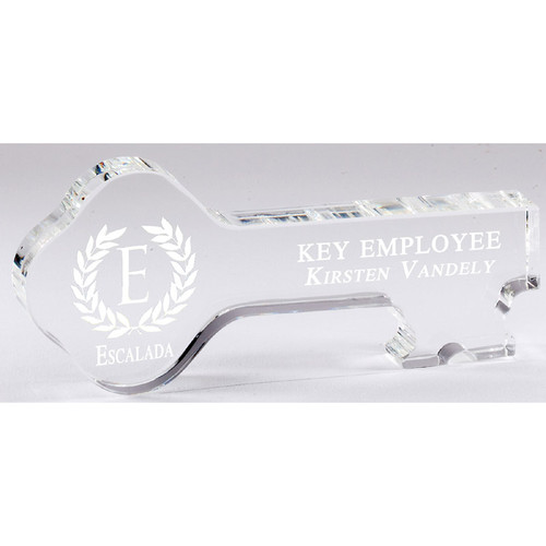 Key Employee Crystal Award - Classic Achievements, Inc