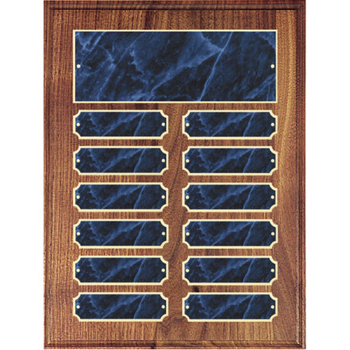Blue Marble Perpetual Plaque - Classic Achievements, Inc