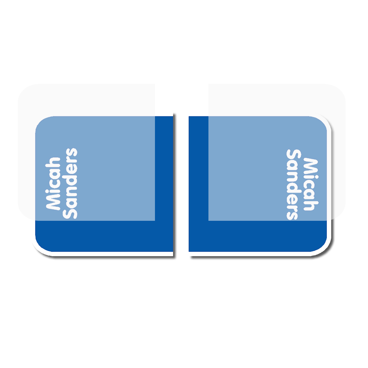 Shoe Label Overlays | Waterproof Name Labels | Sticky Monkey Labels