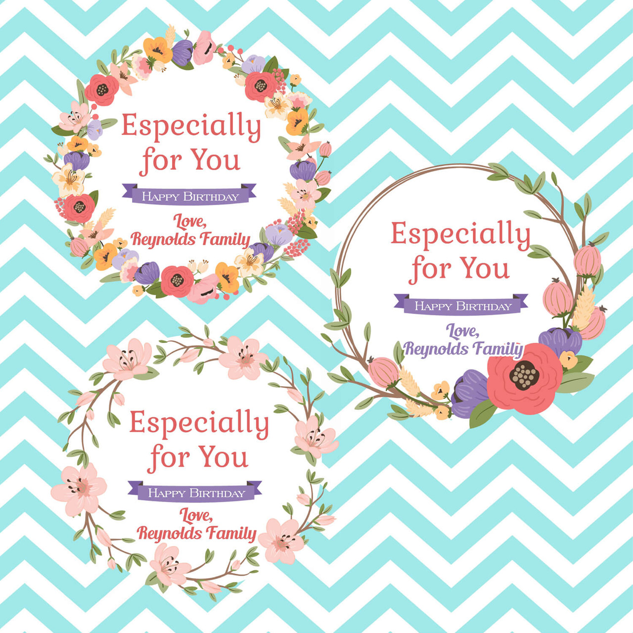 Personalized Birthday Labels | Kids Birthday Stickers