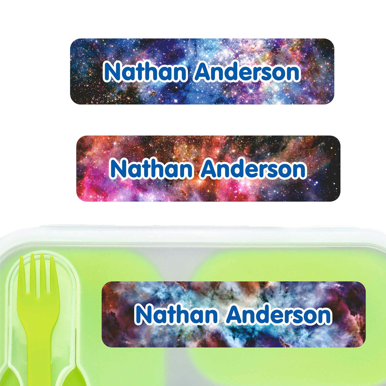 Galaxy Classic Children's Sticky Labels | Sticky Monkey