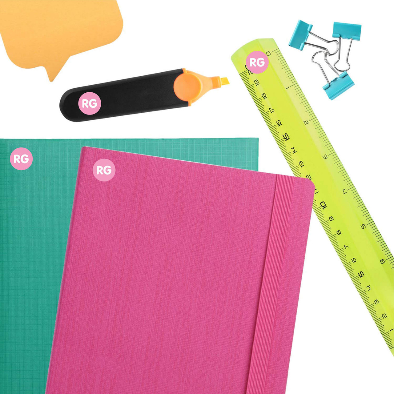 Initial Dot Labels | Personalized Initial Stickers