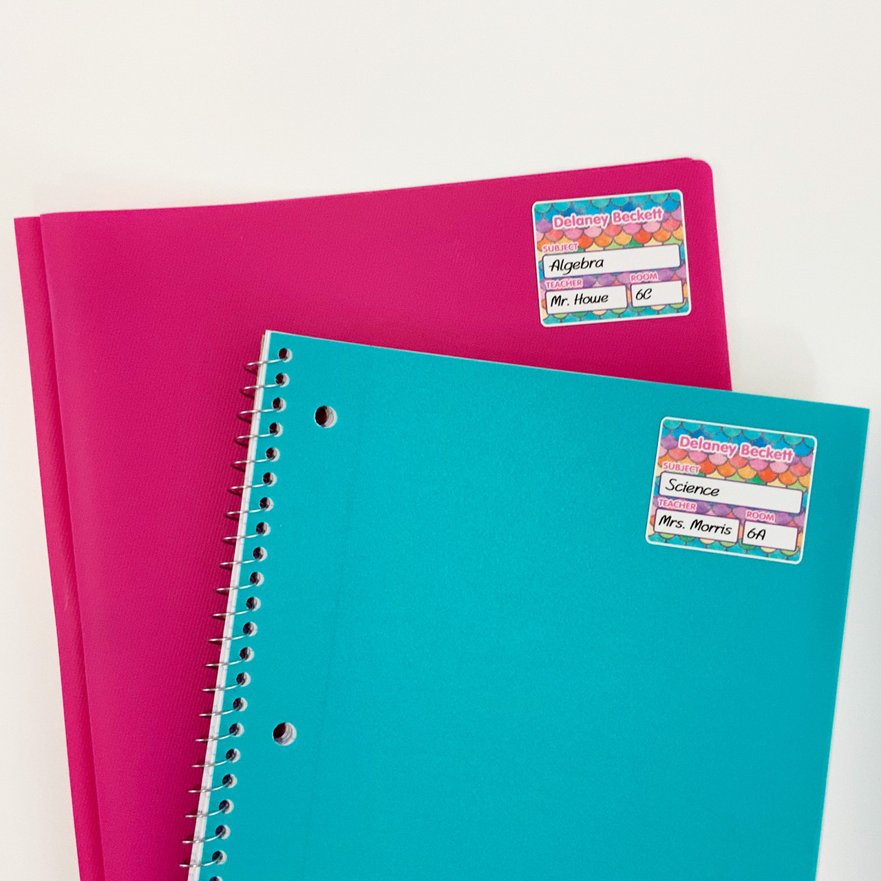 Graffiti School Subject Labels for Kids | Sticky Monkey