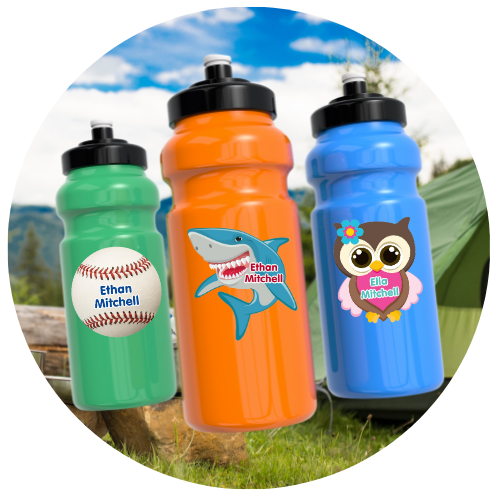 Kids Name Labels | Personalized Labels for Kids | Sticky Monkey Labels