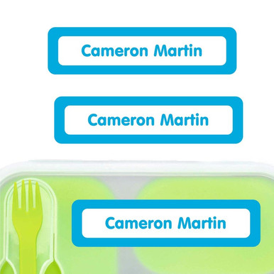 Solid Personalized Children's Labels | Sticky Monkey Labels