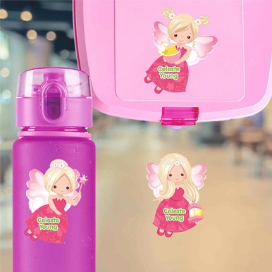 Fairies Large Name Labels - Die Cut Waterproof