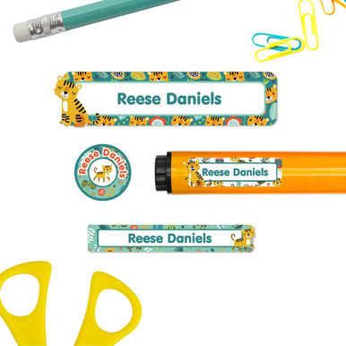 Tiger Name Labels | Maker Pack