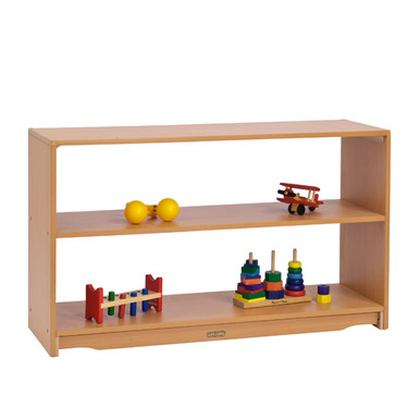 Open Back Shelf 4' x 28" with One Shelves