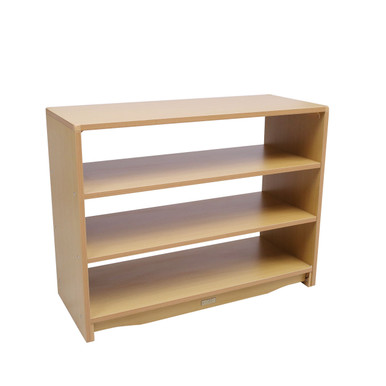 Open Back Shelf 3' x 28" w/ Two Shelves