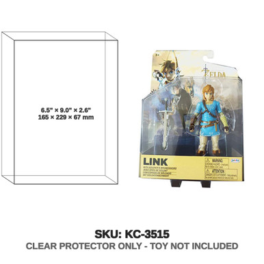 Protector For Jakks Link Action Figure (Legend of Zelda) Breath of the ...
