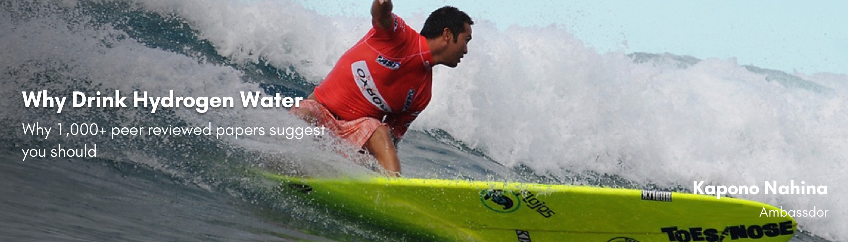 Why Drink Hydrogen Water - UltraWater™ Solutions