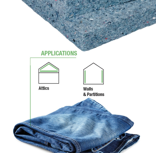 Soprema Pavatextil P - Recycled Denim Insulation - Celtic Sustainables