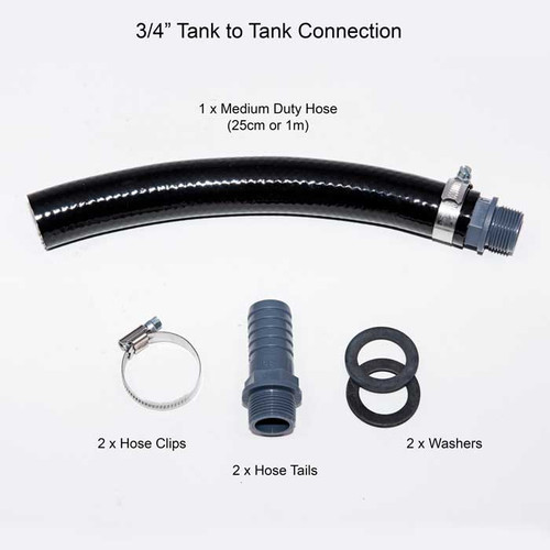3/4" Tank to Tank Connection Kit - Water Butt Linking Kit