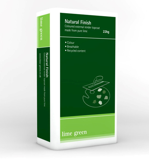 Lime Green - Natural Finish, External Lime Render 22kg - Celtic ...