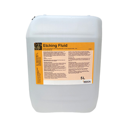 Beeck Etching Fluid - Acid Concentrate For Removing Lime Deposits