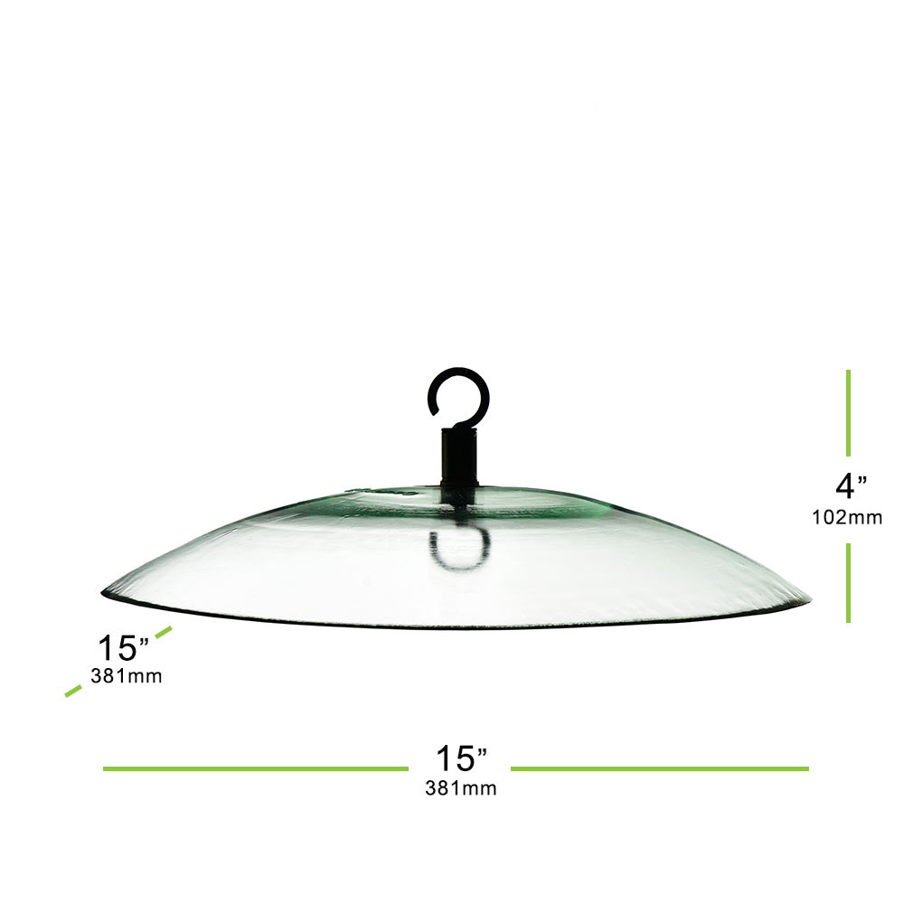 Mosaic Birds Glass Baffle Dome | Couronne Co Wholesale