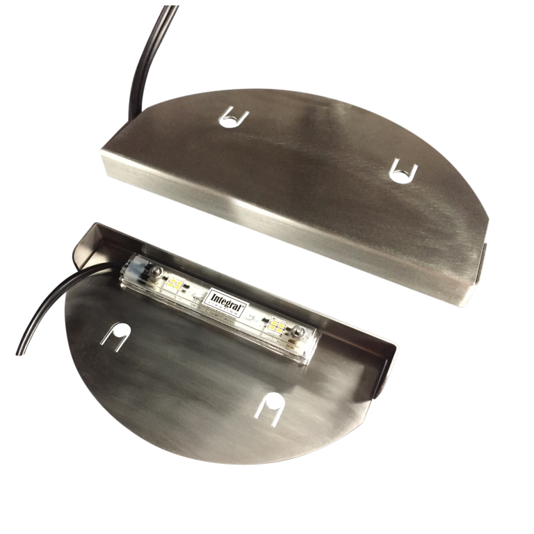 Stainless Steel LED Kitchen Fixture IL600.150.500 by Integral Lighting