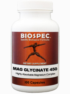 Mag Glycinate 450 100 caps