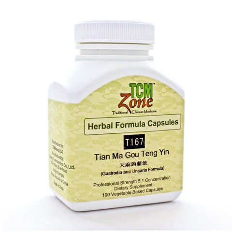 TCM Zone Gastrodia and Uncaria Formula (T167) 100 Capsules - Life ...