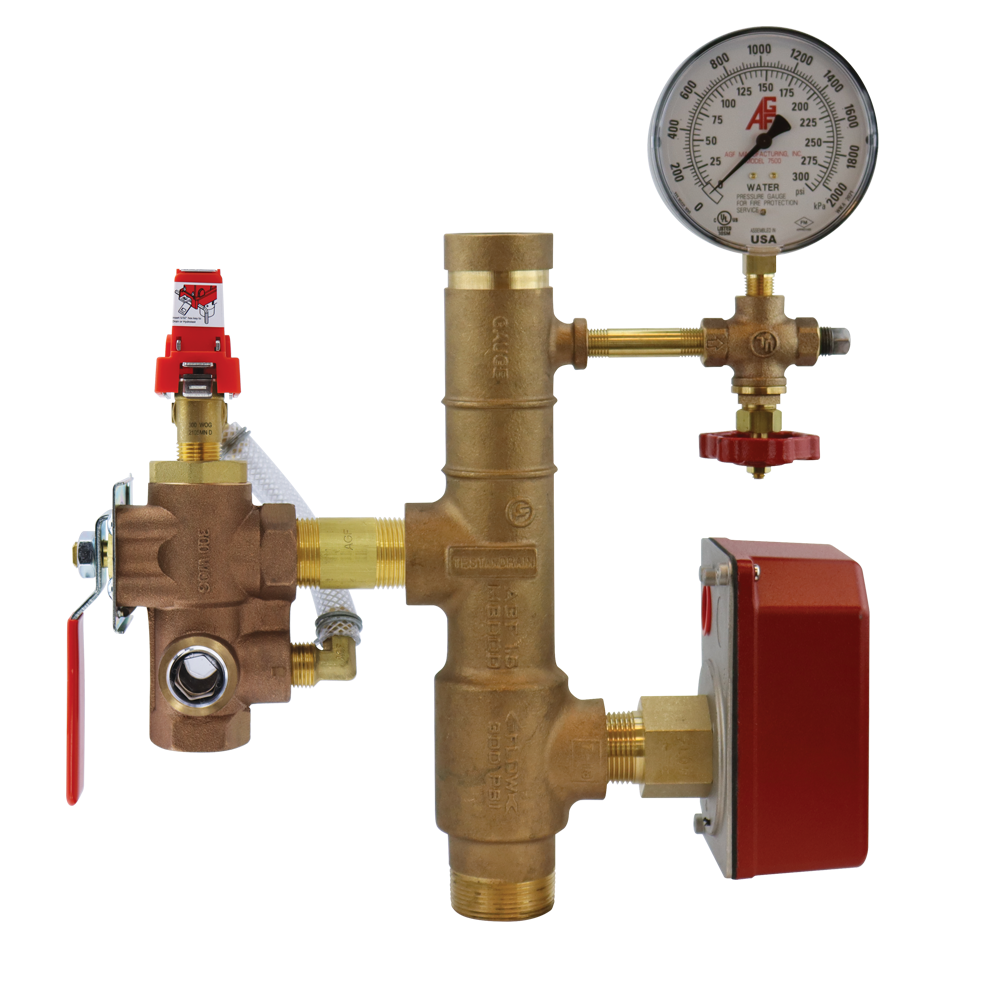 Commercial Floor Control Valve Assembly | RiserPACK