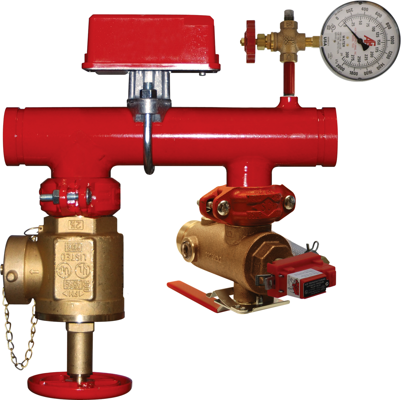 Commercial Riser with Hose Test Connection | RiserPACK | 8511