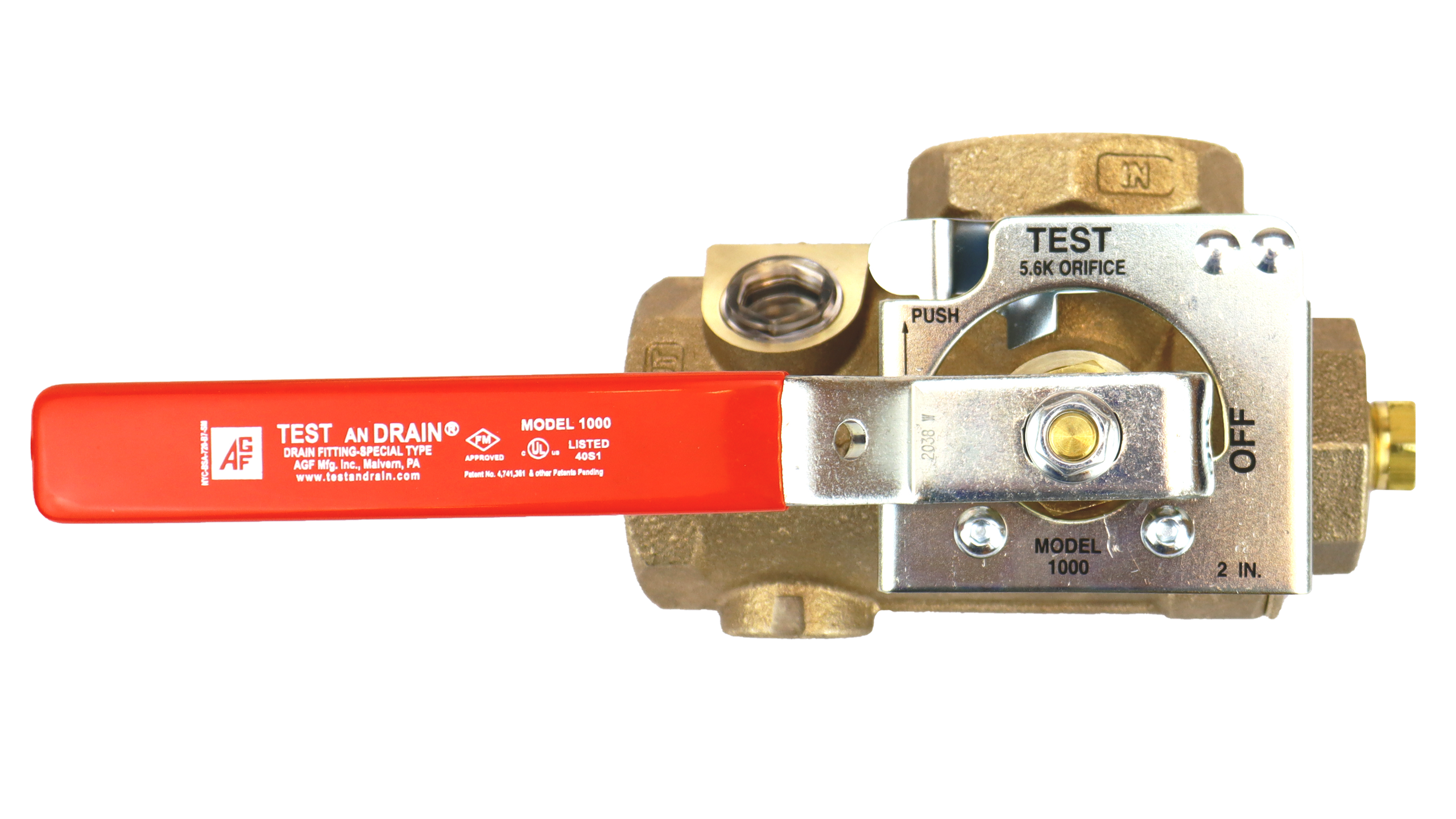 AGF Test and Drain Valve | 1000 | TESTanDRAIN