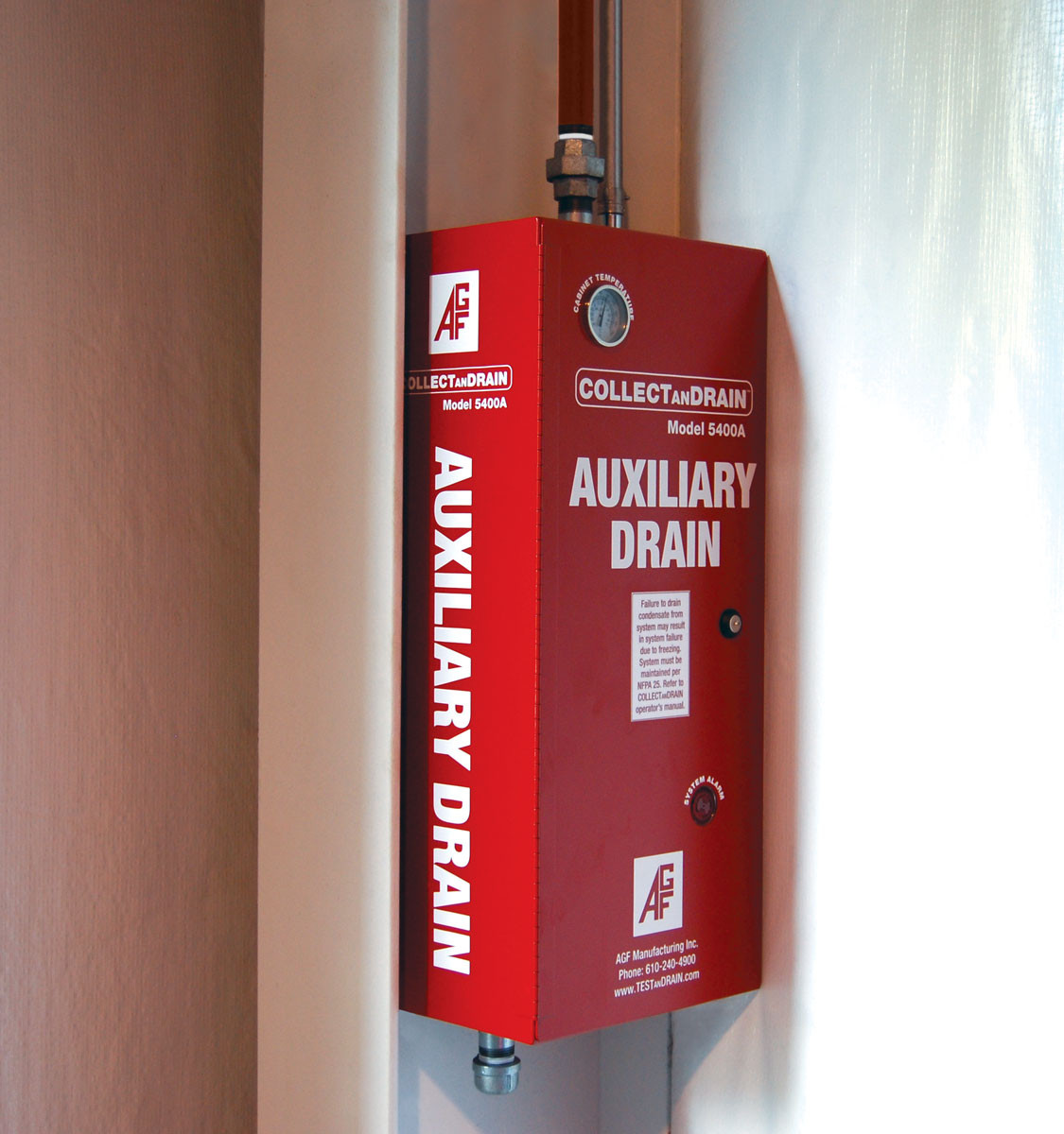 Heated Auxiliary Drain | 5400 | COLLECTanDRAIN