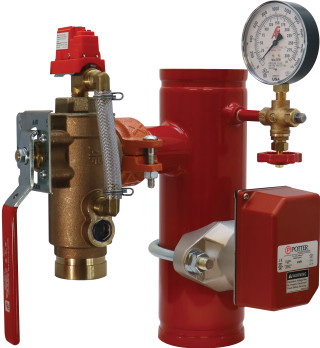 Commercial Floor Control Valve Assembly | RiserPACK