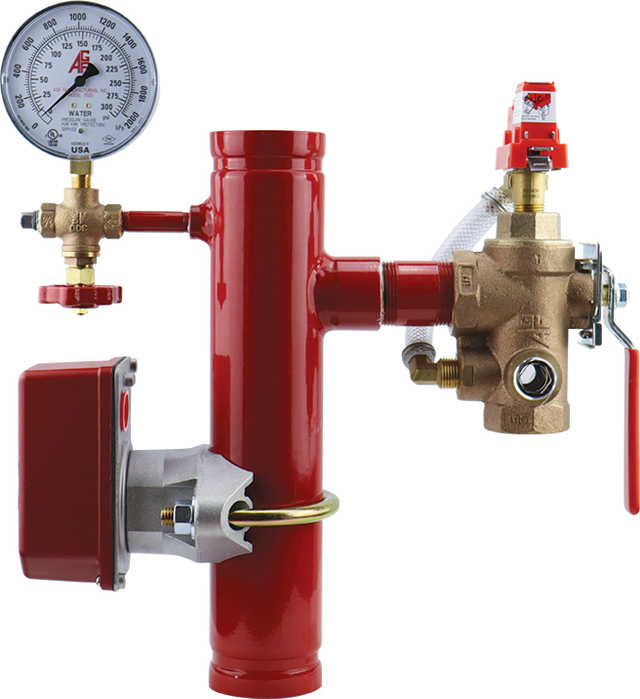 Commercial Floor Control Valve Assembly | RiserPACK