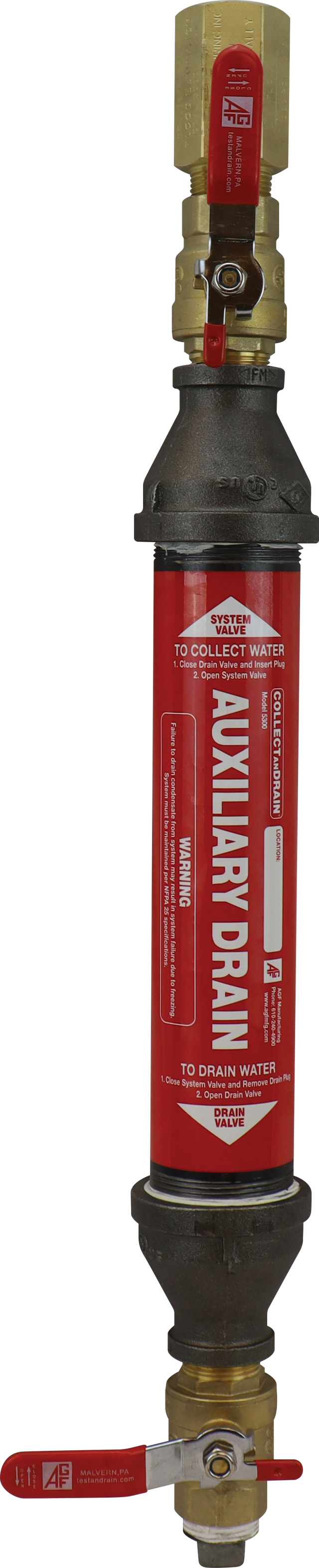 Preassembled Auxiliary Drain | 5300 | COLLECTanDRAIN