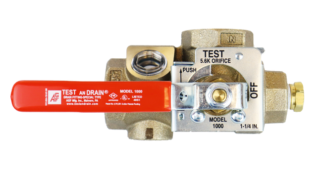 TESTanDRAIN Inspector's Test and Drain Valves