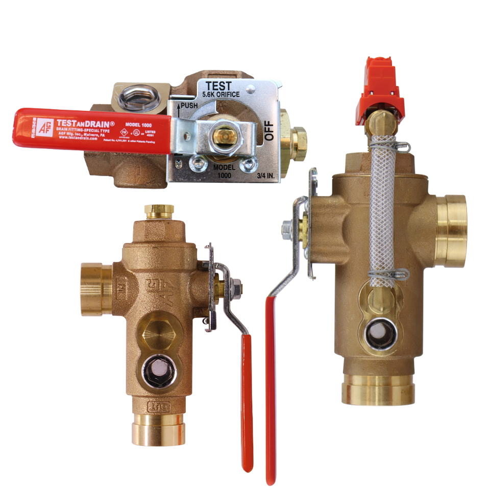 TESTanDRAIN Inspector's Test and Drain Valves