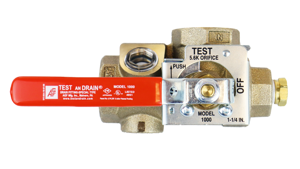 TESTanDRAIN Inspector's Test and Drain Valves
