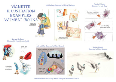 School Pack: Illustration Vignette Books
